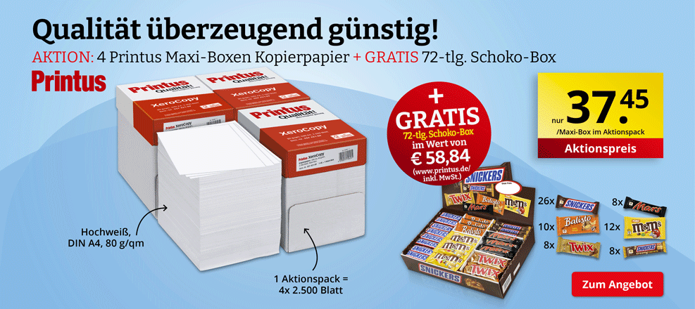 Bürobedarf und Büroartikel | Printus